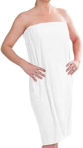 Amazon.com: DII Women's Adjustable Shower Wrap, 1 Count (Pack of 1 ...