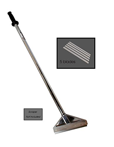 ABN Replacement 8” Inch Floor Razor Scraper Blades 5-Pack – Heavy-Duty ...