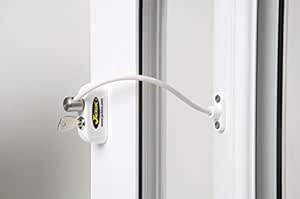 Amazon.com : Jackloc Window Restrictor White : Indoor Safety Gates : Baby