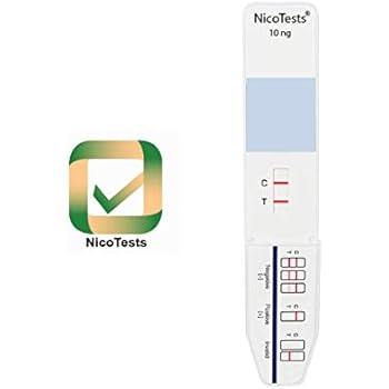 Amazon.com: Nicotine/Tobacco Test Kit - 10 Pack: Health & Personal Care