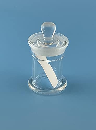TLC Developing Glass Jar Bottle for TLC Strips (w/Sample Strips incl ...