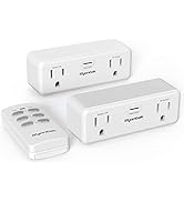 Amazon.com: Syantek Remote Control Outlet Wireless Light Switch for ...
