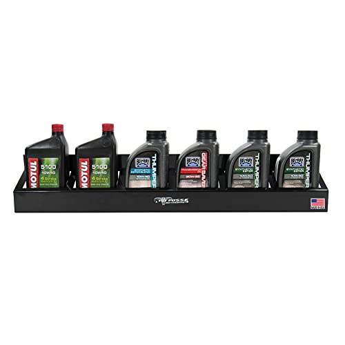 Mua Pit Posse 304BK Six Quart Oil Can Rack Holder 32" Caddy Wall Hanger ...