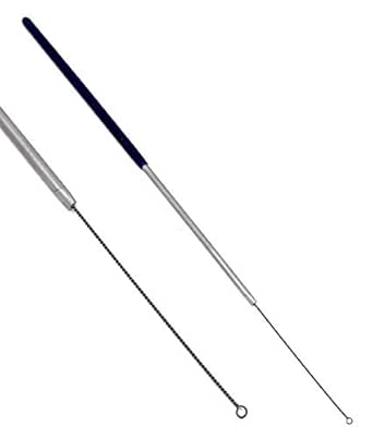 Reusable Bacterial Inoculating Loop 5mm, Braided/Twisted Nichrome Wire, PVC Insulated Aluminum ...