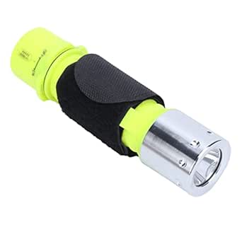 Generic Dive Torch, Diving Lights Wearable IPX8 Waterproof Battery ...