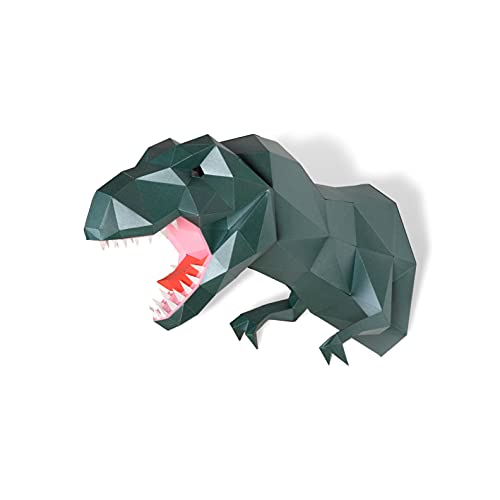 Mua Tyrannosaurus rex Trophy Paper Sculpture,Pre-cut DIY Papercraft Kit ...