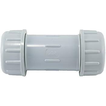 NDS CPC-1500 1-1/2-Inch Compression PVC Compression Coupling, Gray - Pipe Fittings - Amazon.com