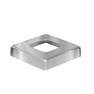 Amazon.com: Stainless Steel Cover Plate for Square Floor Flange ...