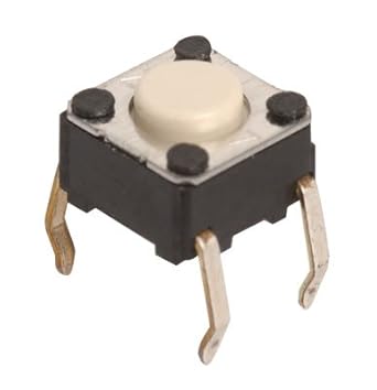 Omron B3F-1000 Tactile Switch, Normally Open Off Momentary Single Pole ...