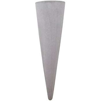 Amazon.com: Hanging Metal Cone Wall Vases - Rustic Farmhouse Style ...