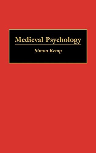 Amazon.com: Medieval Psychology: (Contributions in Psychology ...