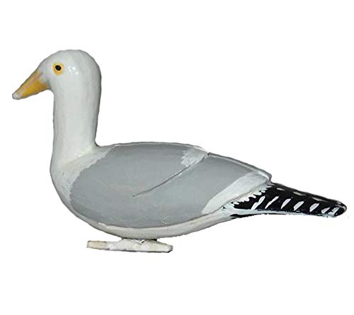Amazon.com: Hand Carved Herring Gull, Seagull Christmas Ornament: Handmade