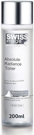 Swiss Image Face Toner with Niacinamide, AHA (Lactic + Citric Acid ...