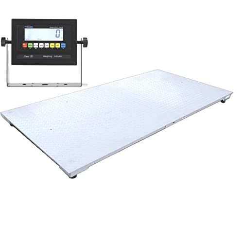SellEton SL-4x6-30K Heavy-Duty, Industrial Floor Scale, Metal Indicator ...