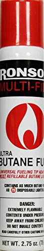 Ronson Lighter Butane Refill 135ML, White, 2.75 Ounce (Pack of 3) | Pricepulse