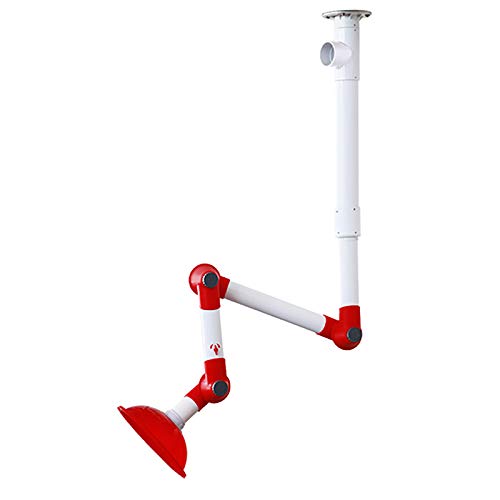 Poafamx Lab Fume Extractor Hood Ceiling-Mounted Universal Suction ...