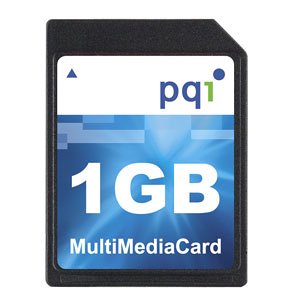 Amazon.com: PQI 1GB MultiMediaCard MMC MultiMedia Memory Card - 1 GB ...