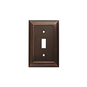 CKP Brand #31190 Single Switch Wall Plate, Oil-Rubbed Bronze - - Amazon.com