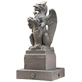 Amazon.com: Gargoyle Fence Post Topper 4x4 PVC Vinyl or Wood - Garden ...
