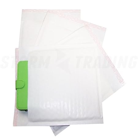 100 White Padded CD Size Bubble Envelopes 160 x 170mm: Amazon.co.uk ...