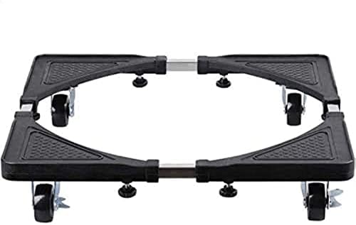 ABBASALI Adjustable Mobile Washing Machine Base, Automatic Heightening ...
