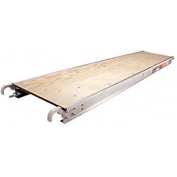 Metaltech M-MPP719 7 ft. x 19 in. Aluminum Scaffold Platform with ...