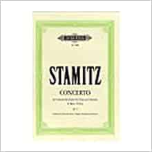 Amazon.com: Stamitz: Viola Concerto in D Major, Op. 1: 9790577082462 ...