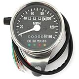 Amazon.com: Mini Speedometer w/Indicator Lights & Trip Meter - 2240:60 ...
