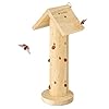 Navaris Wooden Ladybug Habitat - Hanging Real Pinewood Flying Insect ...