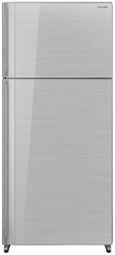 SHARP Refrigerator No Frost 627 Liter, 2 Doors In Silver Color SJ-SC75V ...