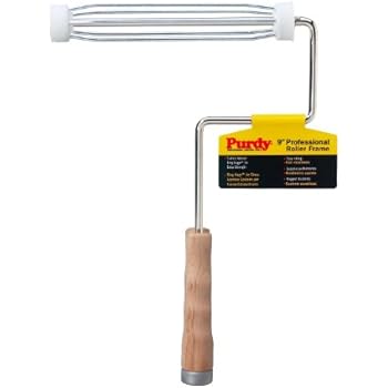 Purdy 14B744009 Wood Handle Roller Frame, 9 inch - Paint Rollers ...