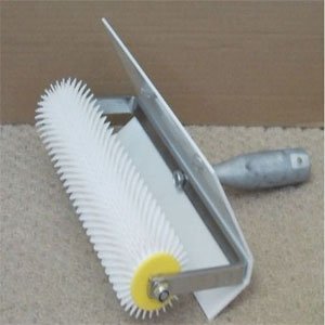 Spiked Roller 500mm For Levelling Floor Compounds Light Weight Splash ...
