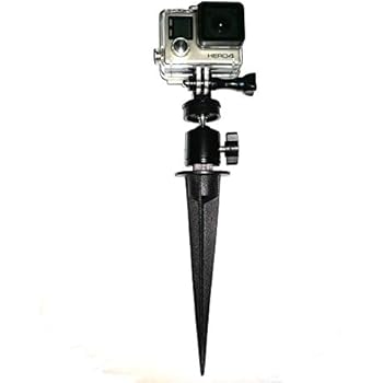 Amazon.com : Lightweight Camera Spike Tripod Mount w/ 1/4'' - 20 Ball ...