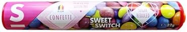 Sweet Switch Confetti - No Added Sugar Chocolate Beans/Dragees 22g ...