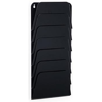 Amazon.com : Displays2go Folder Wall Rack, 7 Pockets, Letter/Legal Size ...