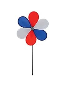 In the Breeze Patriot Fabric Flower Wind Spinner, 12-Inch: Amazon.in ...
