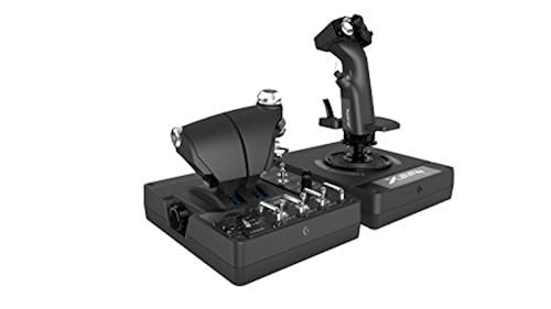 Logitech G X56 H.O.T.A.S Throttle and Joystick Flight Simulator Game ...