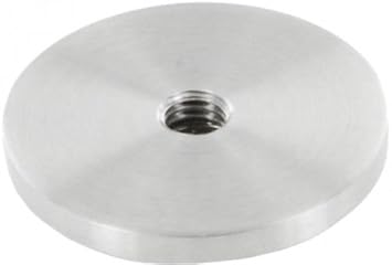 Platte mit M8 Innengewinde, zum Aufschweißen, für Rohr ø 48,3mm: Amazon.de: Baumarkt