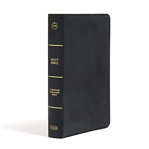 CSB Large Print Personal Size Reference Bible Black LeatherTouch DCBG CSB Large Print Personal Size Reference Bible Black LeatherTouch DCBG
