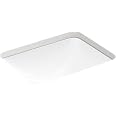 Kohler K-20000-0, White Caxton Rectangle 20-5/16 in. x 15-3/4 in ...