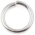 Amazon.com: HDSupplies 100 Pieces - 304 Stainless Steel Jump Rings ...