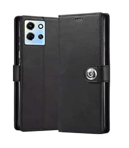 Luxury Counter Infinix Note 30 5G | Vegan Leather Flip Case Back Cover ...