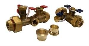 Amazon.com: Navien 30010950A 1 Inch Isolation Valve Kit Without Relief ...