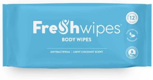 FreshWipes Body Wipes Antibacterial Biodegradable Wipes – Chlorhexidine ...