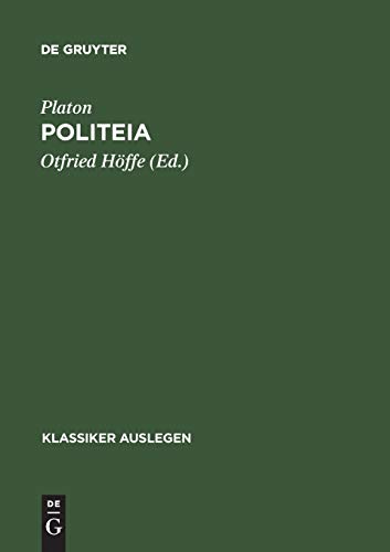 Platon: Politeia: 7 (Klassiker Auslegen) : Höffe, Otfried: Amazon.es ...
