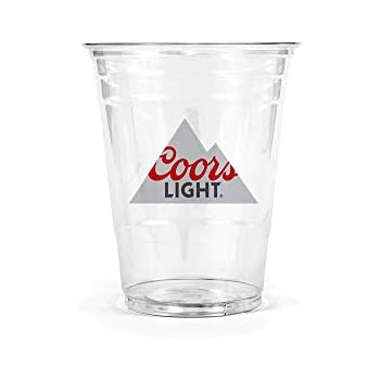 Amazon.com: Coors Light Plastic Disposable Cup - 70 Count: Kitchen & Dining