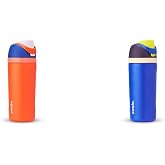 Amazon.com: Owala Kids FreeSip 16 oz Insulated Stainless Steel Water ...