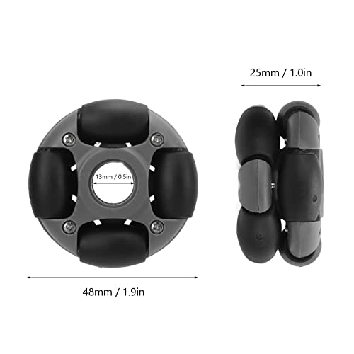 Omni Wheel, Omni Wheel Directional Sideal Mobility Nylon Black Gray ...