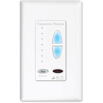 Amazon.com : Channel Vision A-BUS 1-Source Amplified Keypad, White (AB ...