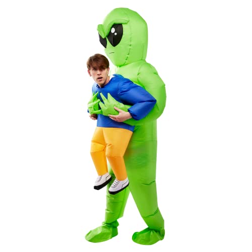 Spooktacular Creations Alien Costume for Adult, Funny Kidnapping ...